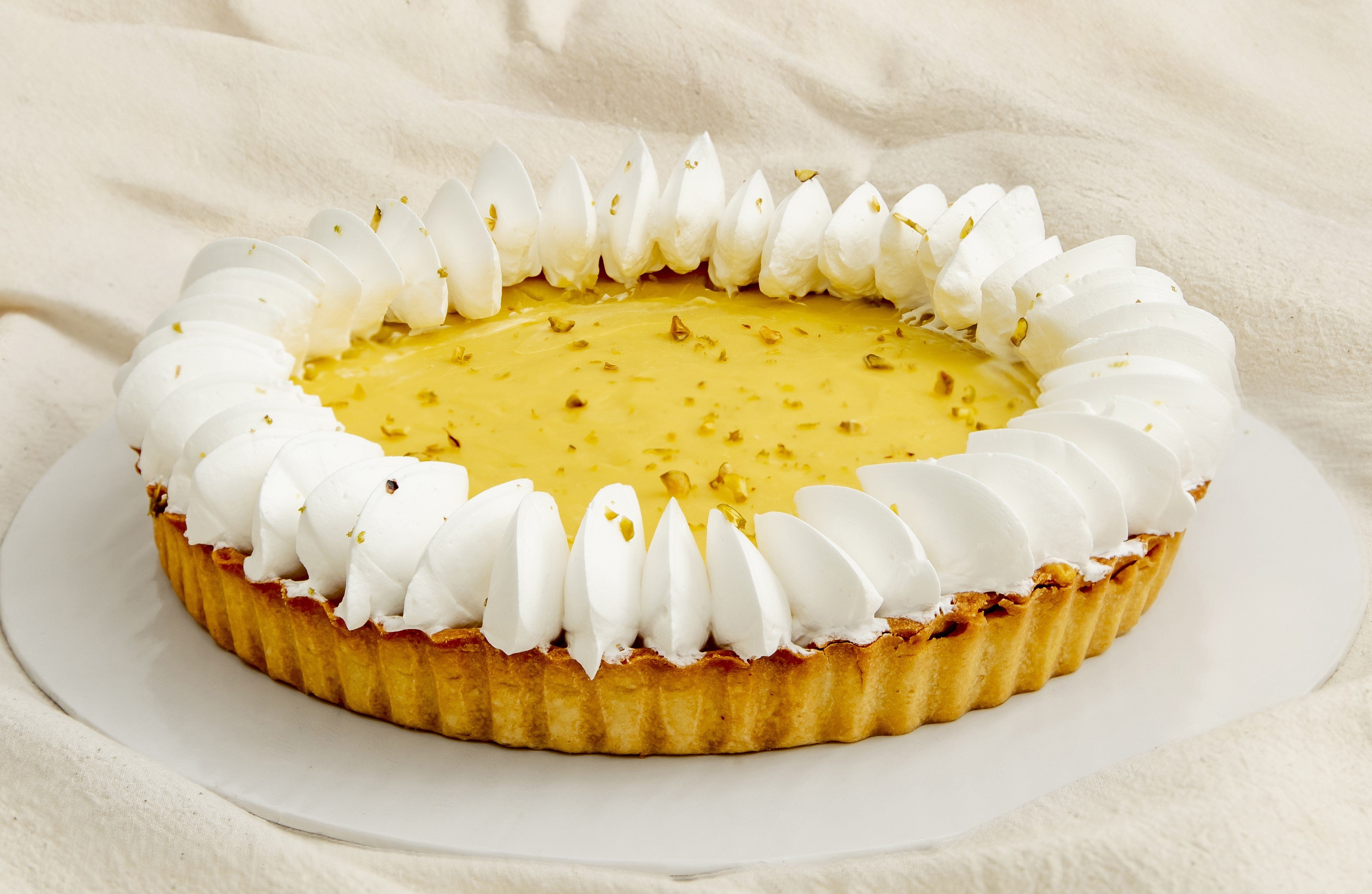 Creamy Lemon Tart – Aunty Cookie's Cafe