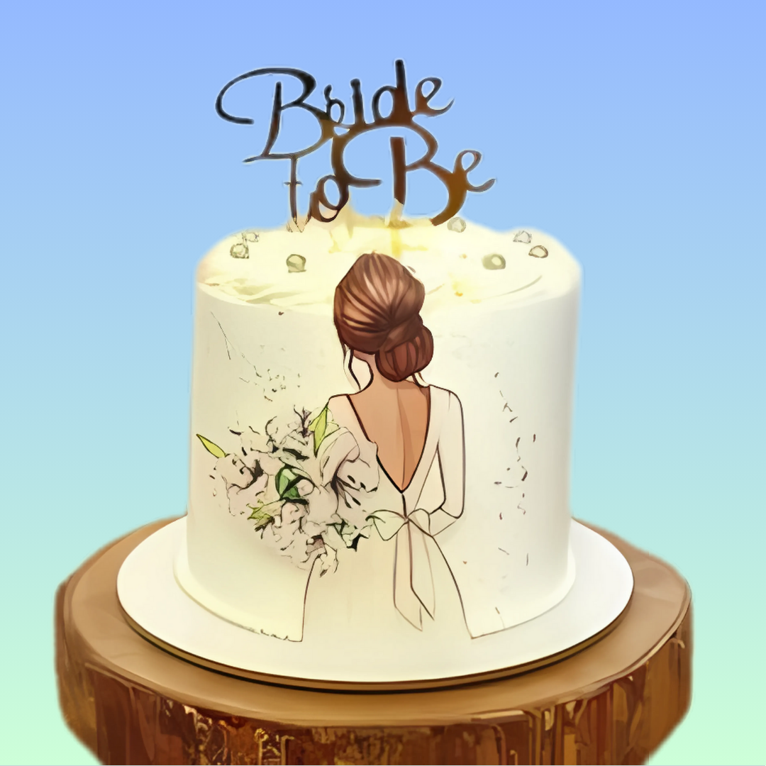 Bride to Be Cake – Aunty Cookie's Cafe